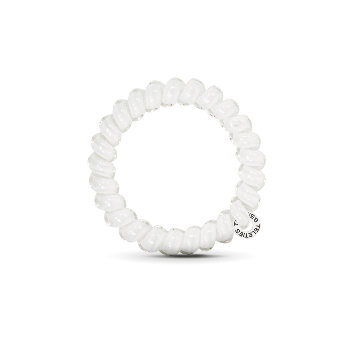 Spiral Hair Coils | Large | Coconut White Hair Ties: Large – Initial ...