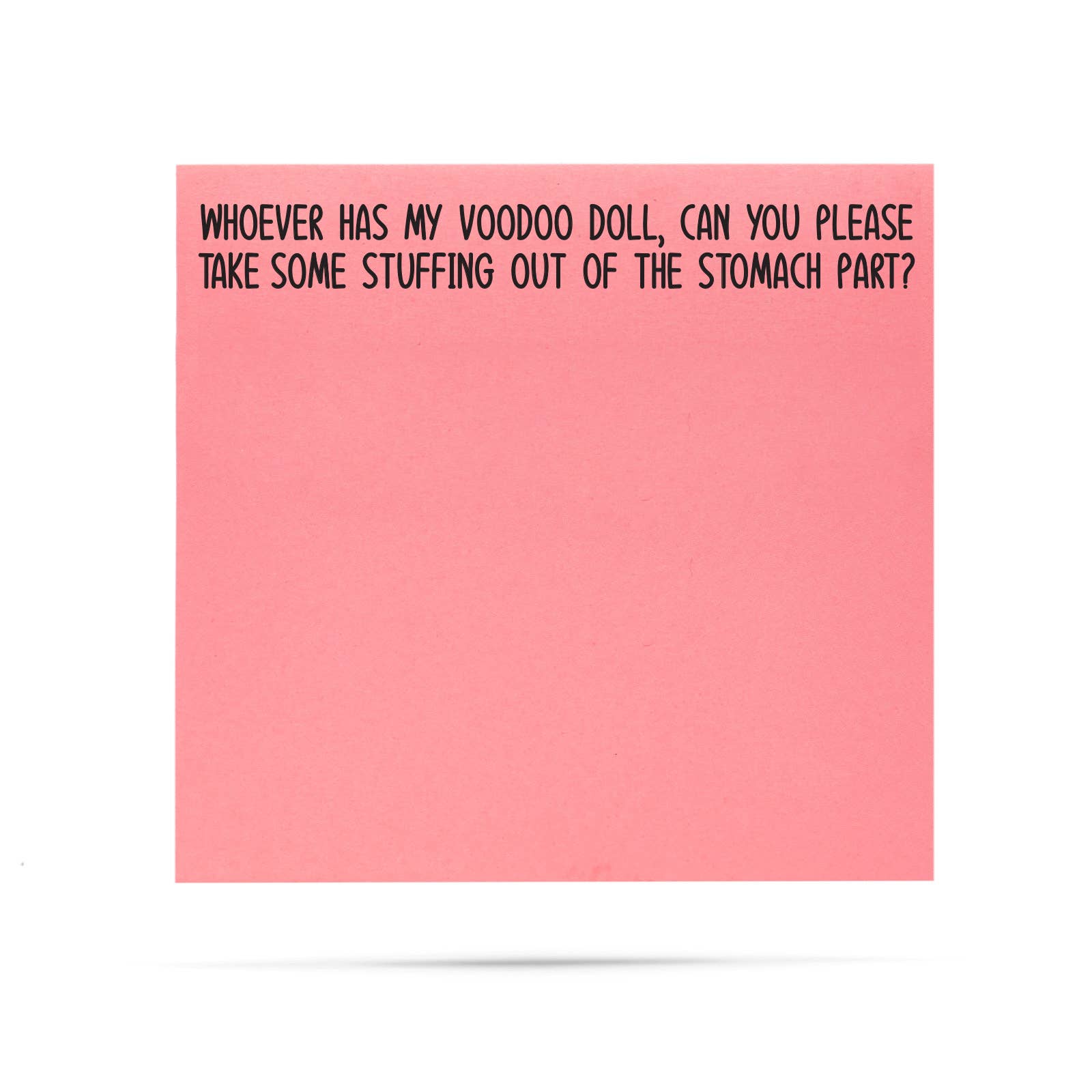 Whoever has my voodoo doll | Funny Sticky Notes – Initial Inspiration