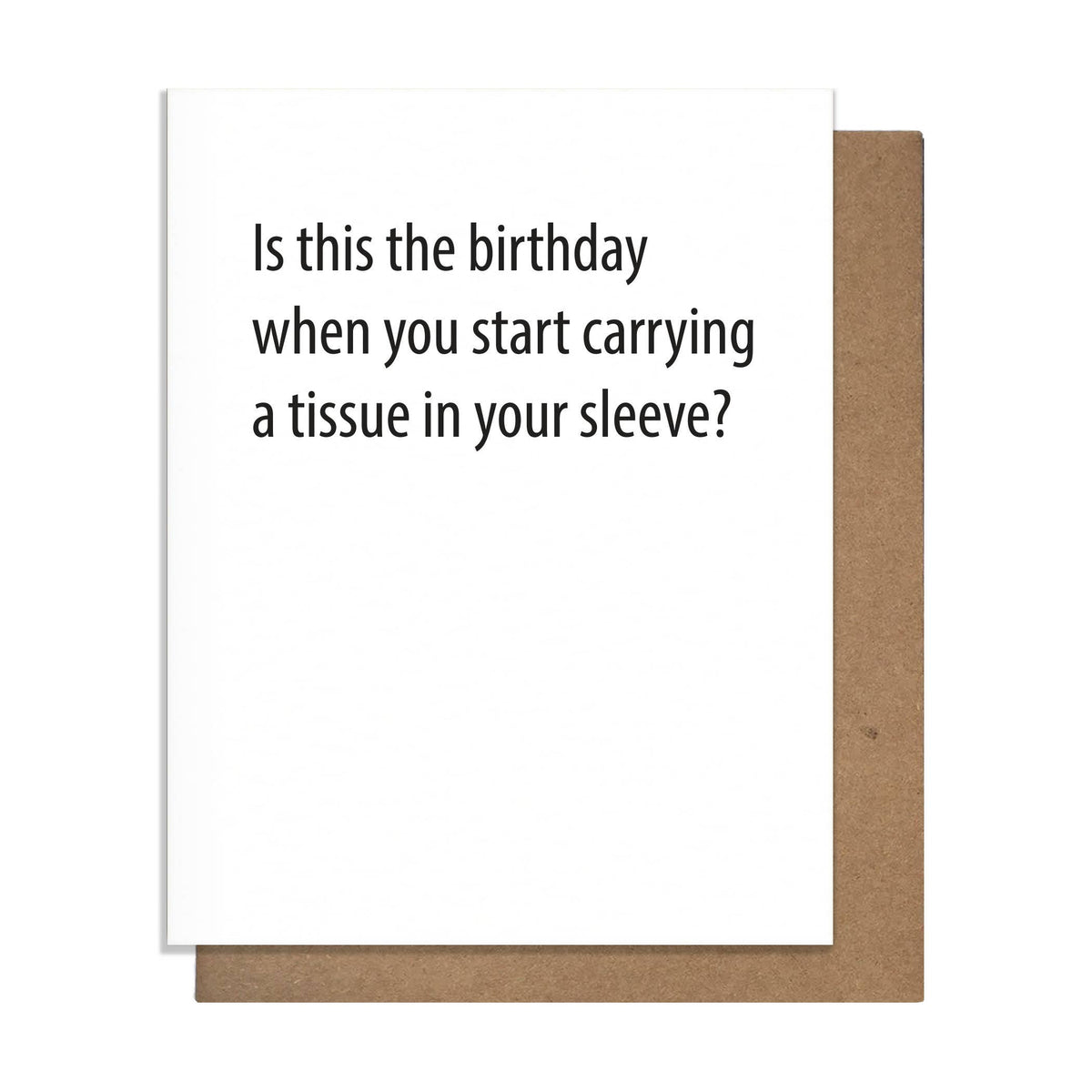 Tissue - Birthday Card – Initial Inspiration