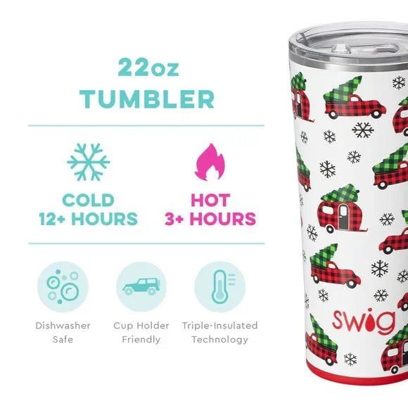 Swig Home Fir the Holidays Tumbler - 22 oz – Initial Inspiration