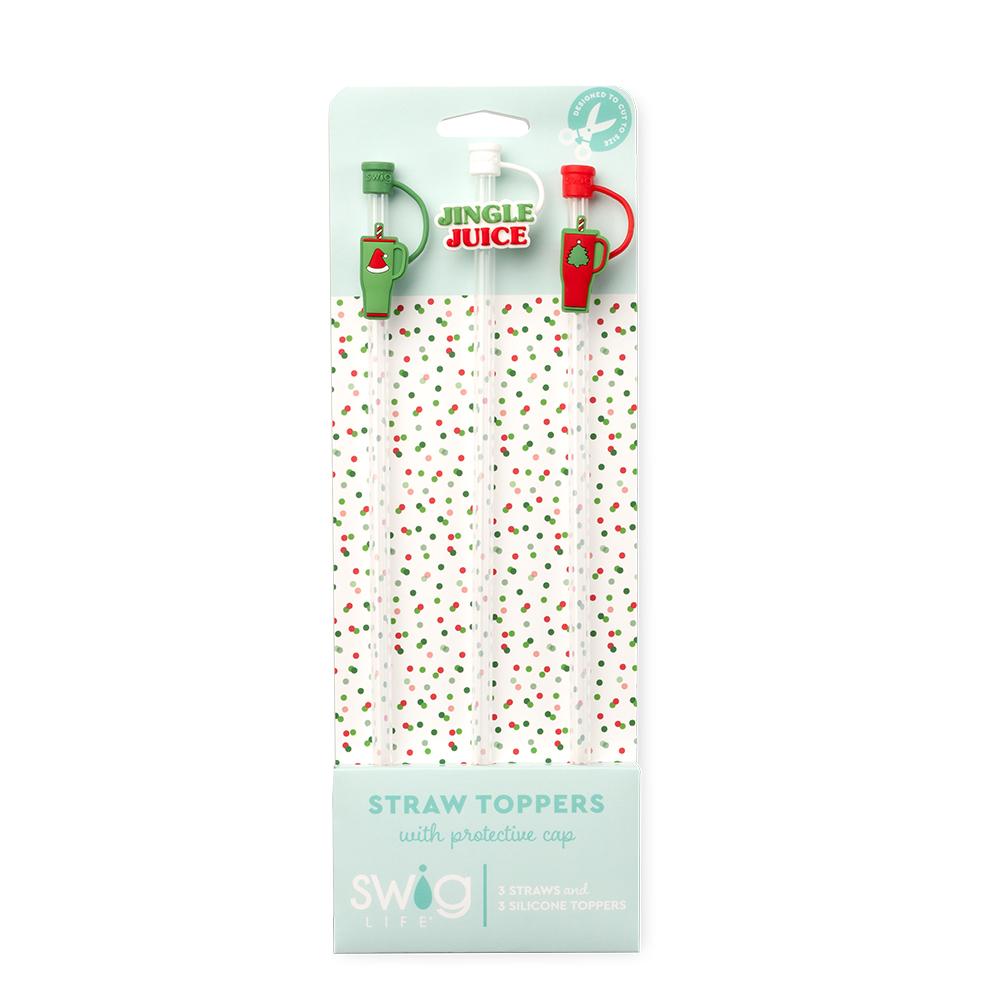 Swig Life Mega Mug Christmas Straw Topper Set – Initial Inspiration